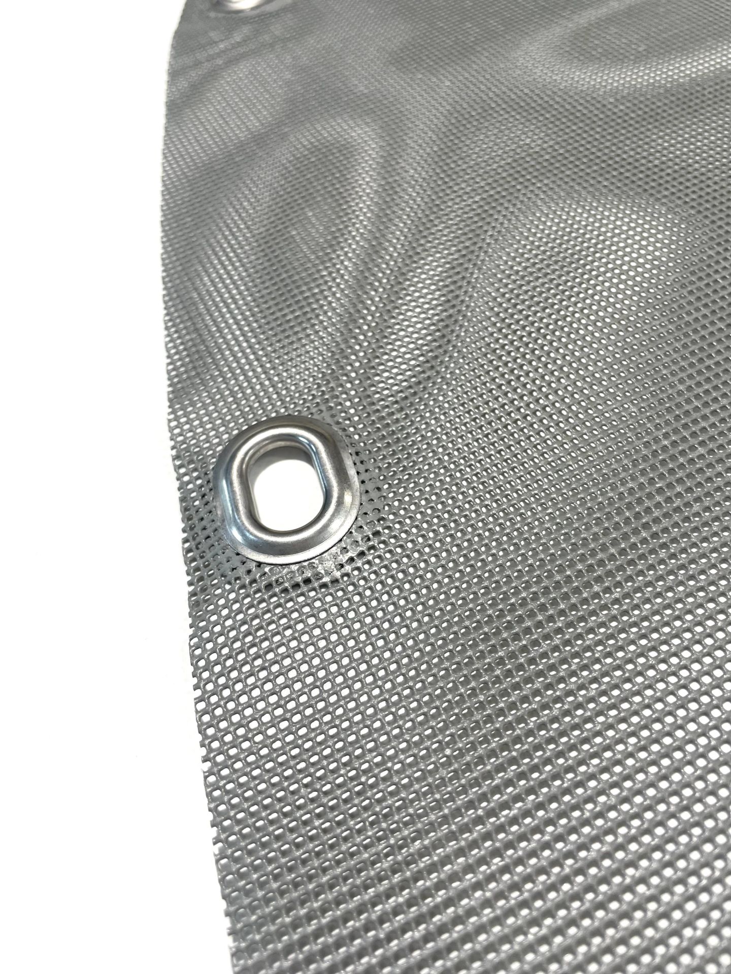 Runde Terrassenplane aus PVC Netz